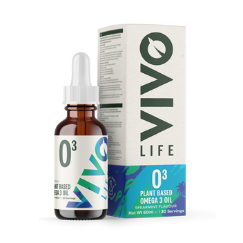 Vivo Life Omega 3, Plant-Based DHA & EPA for Brain and Heart Health